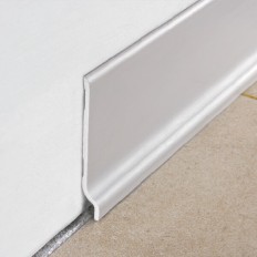 Rodapie de PVC flexible o zócalo pvc encuentro suelo y pared