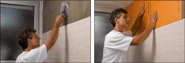 Planchas de poliestireno extruido o paneles de espuma KERDI-BOARD